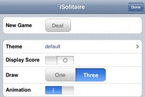 iSolitaire, il solitario per iPhone