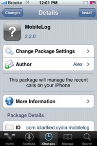 MobileLog: gestire chiamate e SMS