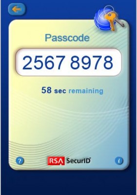 RSA SecurID: autenticazione a due fattori con l'iPhone