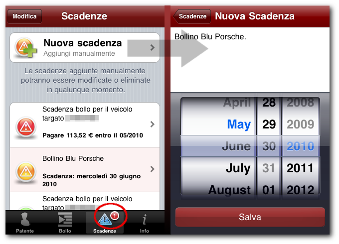 Patente&Bollo 2.0 disponibile su AppStore