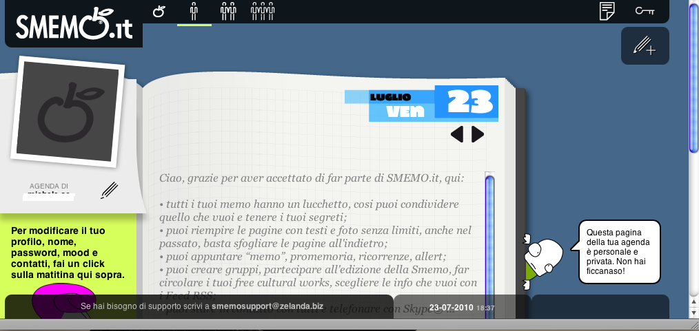 Smemo: l'applicazione ufficiale dei diari Smemoranda [ANTEPRIMA]