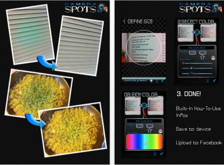Camera Spot Fix elimina l'effetto "blu" dalle foto scattate con iPhone