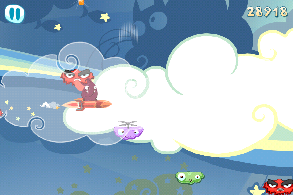 Clumsy Bob: un Doodle Jump orizzontale