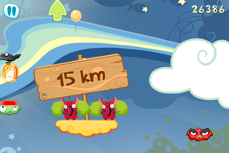 Clumsy Bob: un Doodle Jump orizzontale