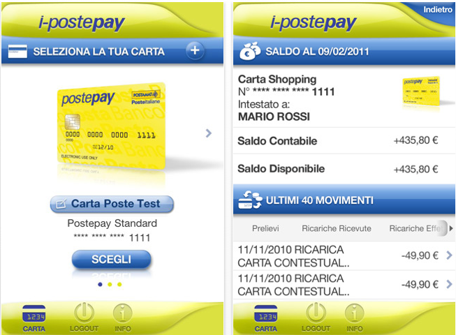 iPostePay, l'applicazione ufficiale delle Poste Italiane arriva su App ...