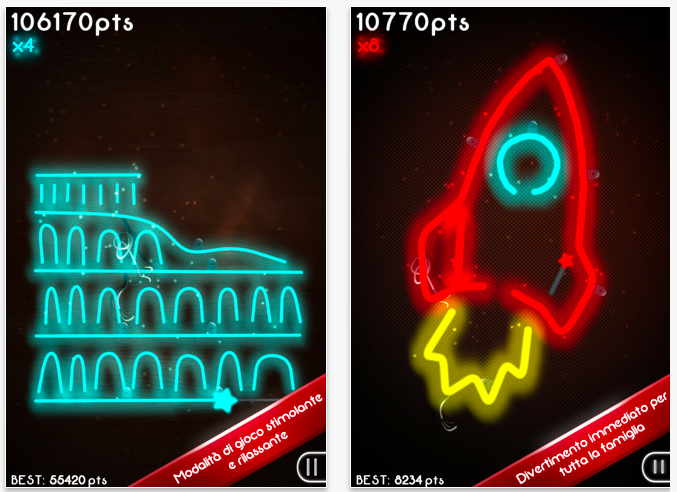 Neon Mania: un simpatico gioco "al neon"
