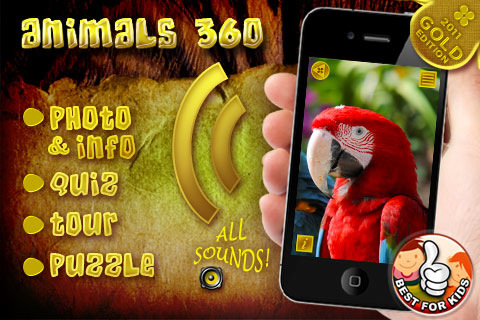 Animals 360 Gold per iPhone: tutto sugli animali e molto di più