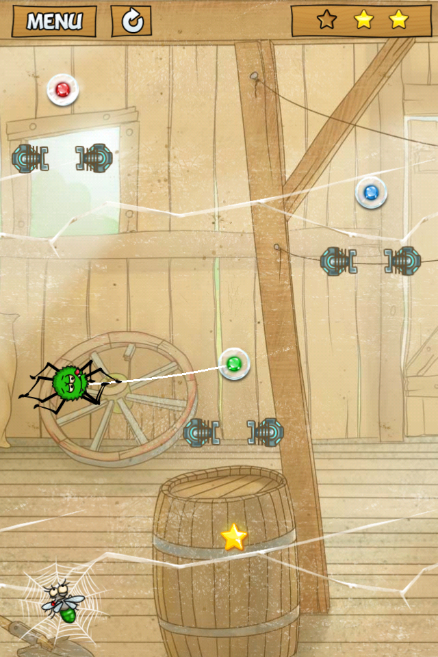 Spider Jack: una copia di Cut The Rope!