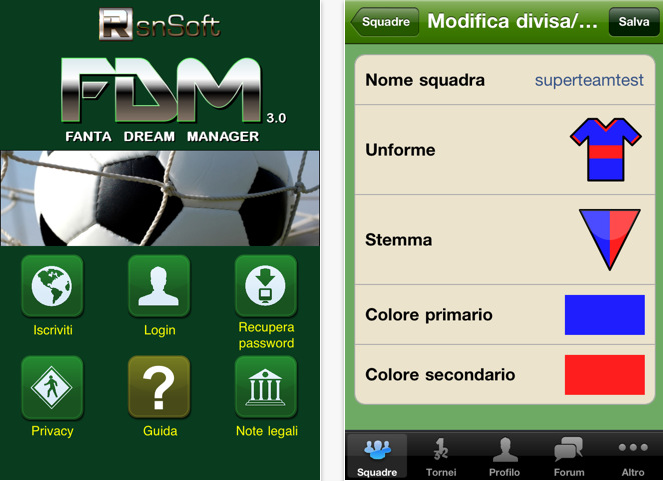 Fanta Dream Manager, torna il fantacalcio degli utenti iPhone