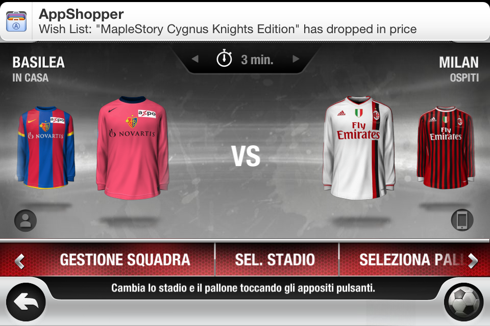 FIFA 12: il meglio del calcio mobile - recensione iPhoneItalia