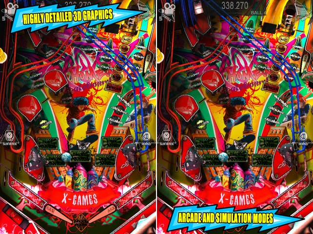 Real Pinball - X Games, un rinnovamento del classico gioco sul vostro ...