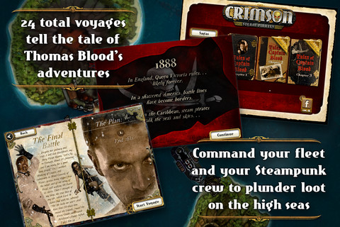 Crimson: Steam Pirates, solca i mari iOS