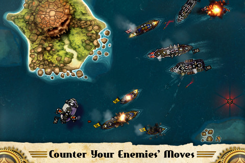 Crimson: Steam Pirates, solca i mari iOS