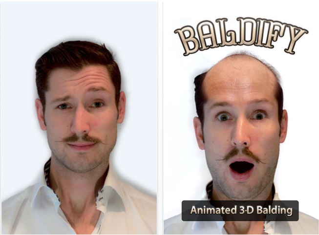 Baldify, Fatify e Oldify: scopri come saresti se fossi calvo, super ...