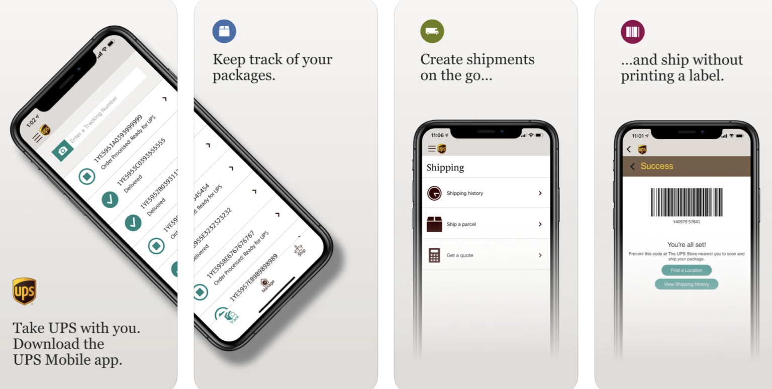 UPS Mobile si aggiorna con scansione del codice a barre - iPhone Italia