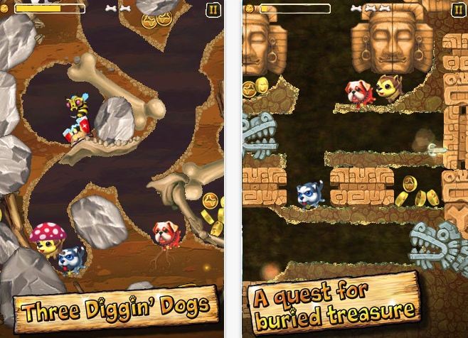 Diggin' Dogs: cani scavatori da Chillingo