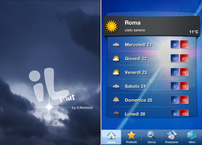 ilMeteo Plus 3.0 disponibile su App Store con un rinnovamento della ...