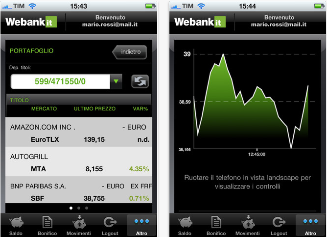 Webank aggiunge il mobile trading tramite iPhone