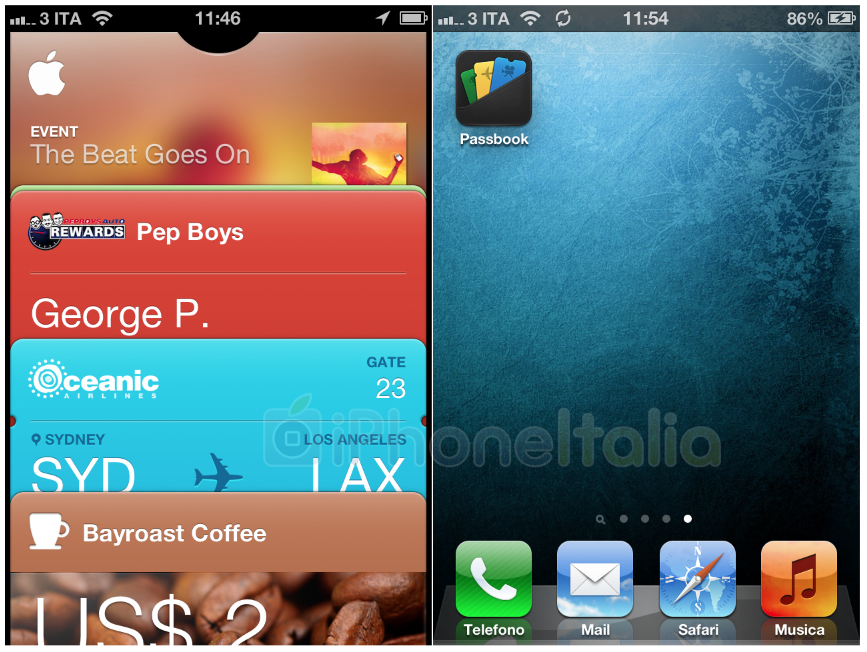 Apple: Passbook è un'applicazione fondamentale di iOS 6