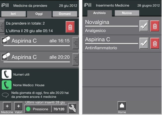 iPill, un promemoria per le medicine ora in offerta gratuita
