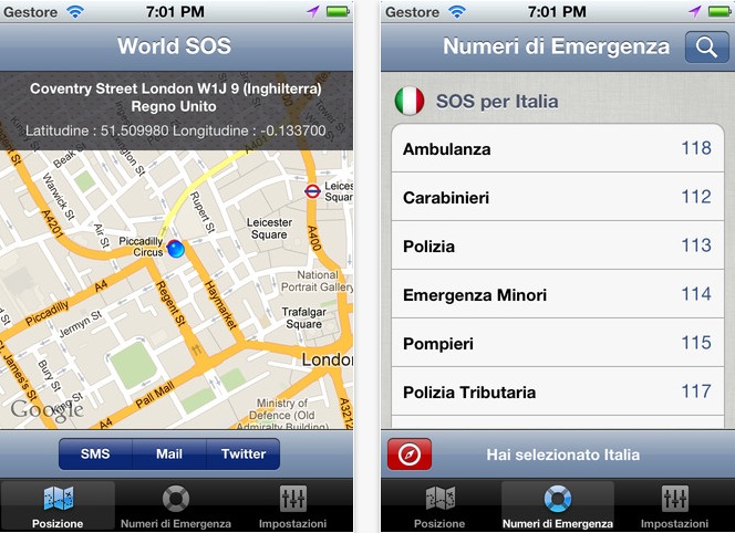 Un'app per chiedere aiuto in caso di emergenza, anche all'estero: ecco ...