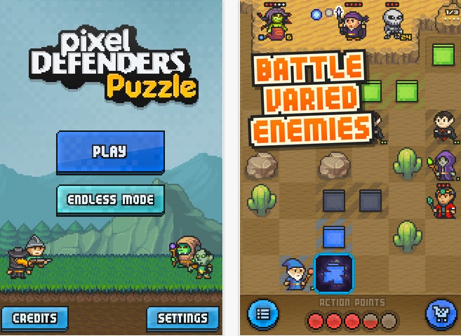 Pixel Defenders Puzzle: un profondo match 3 con formula defense - La ...