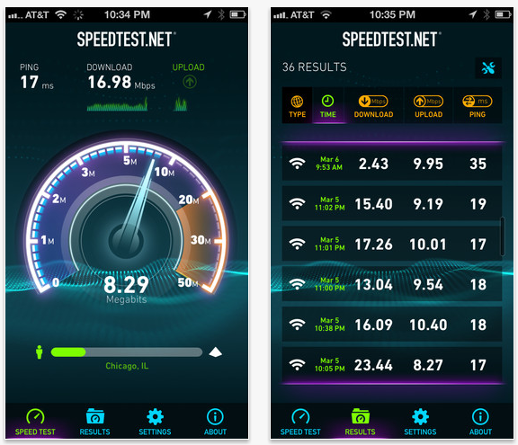 Speedtest.net Mobile si aggiorna alla versione 3.0