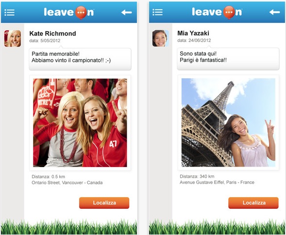 LeaveOn si aggiorna con l'integrazione a Facebook