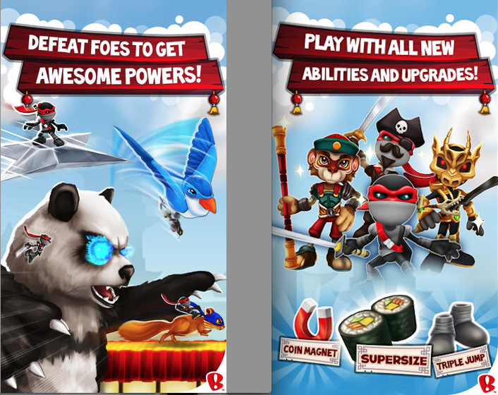 NinJump diventa un runner con "NinJump Rooftops" - iPhone Italia