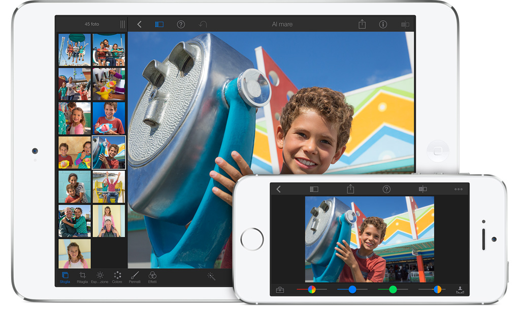 iPhoto 2.0 per iOS include due nuove interessanti ed utili funzionalità