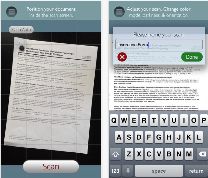 AirScan, l'app gratuita per usare l'iPhone come scanner