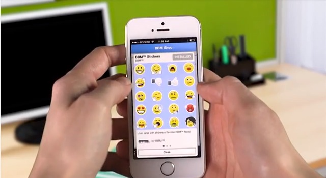 BBM Chat offre ancora più divertimento con l’introduzione degli Sticker