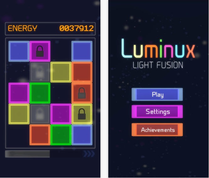 Luminux: il nuovo arcade puzzle game di Bulkypix