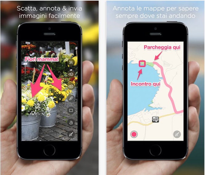 Skitch si aggiorna con un nuovo design