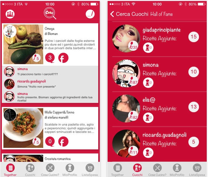 Con il nuovo aCook puoi cercare velocemente un cuoco
