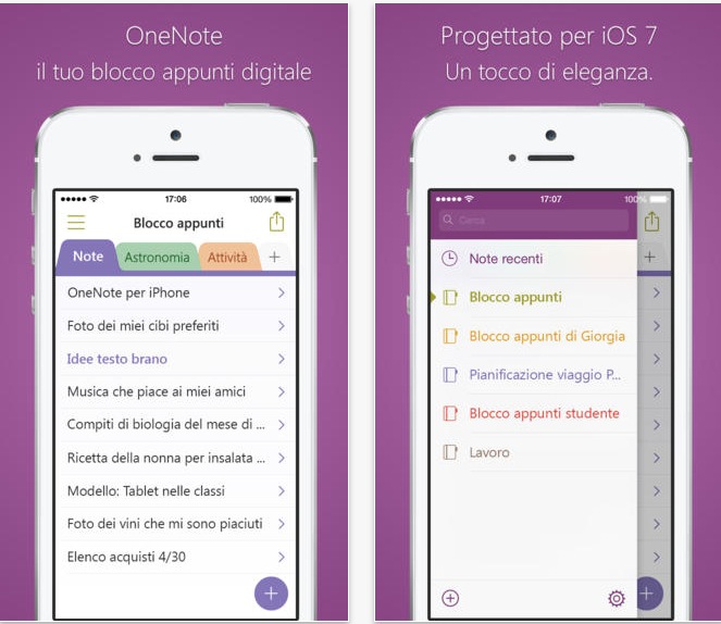 Nuovo aggiornamento per OneNote di Microsoft