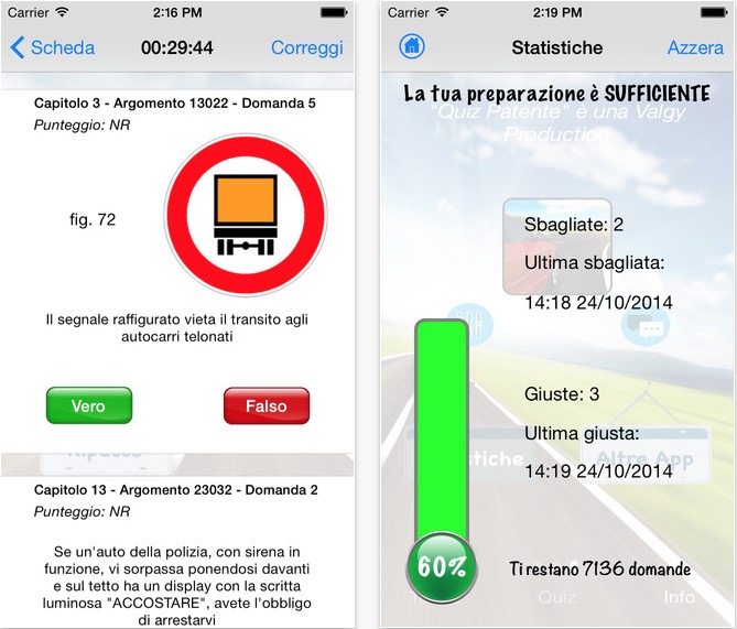 Quiz Patente 2014, l'app per chi deve preparare l'esame ministeriale!