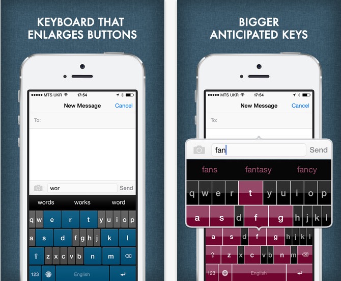 Ma che tasti grandi che hai! E' per scriverti meglio... con la nuova ...