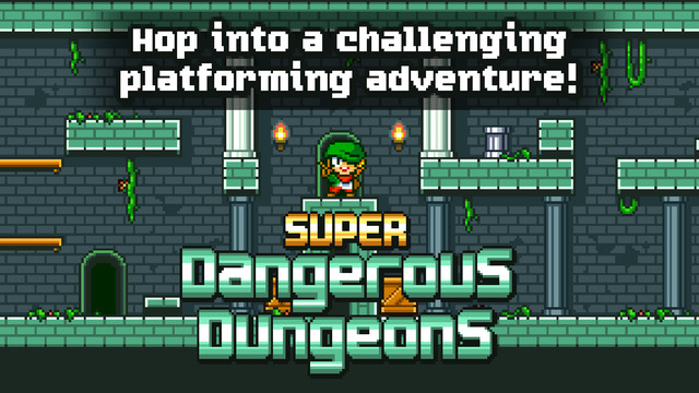 Super Dangerous Dungeons: un bellissimo retro-platformer-game per iPhone