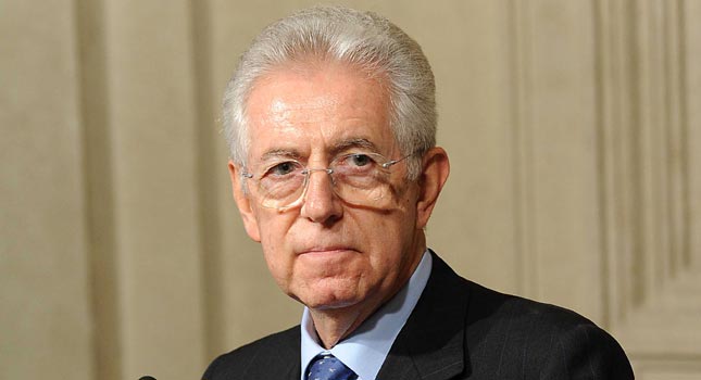 Il saluto di Mario Monti a Tim Cook: «Simbolica la sua presenza nella ...