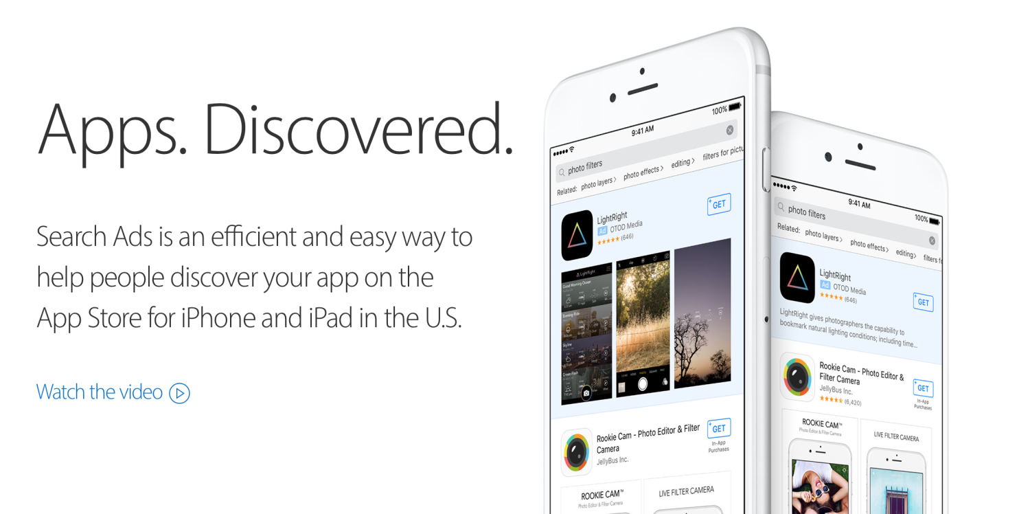 Apple attiva le ricerche sponsorizzate su App Store