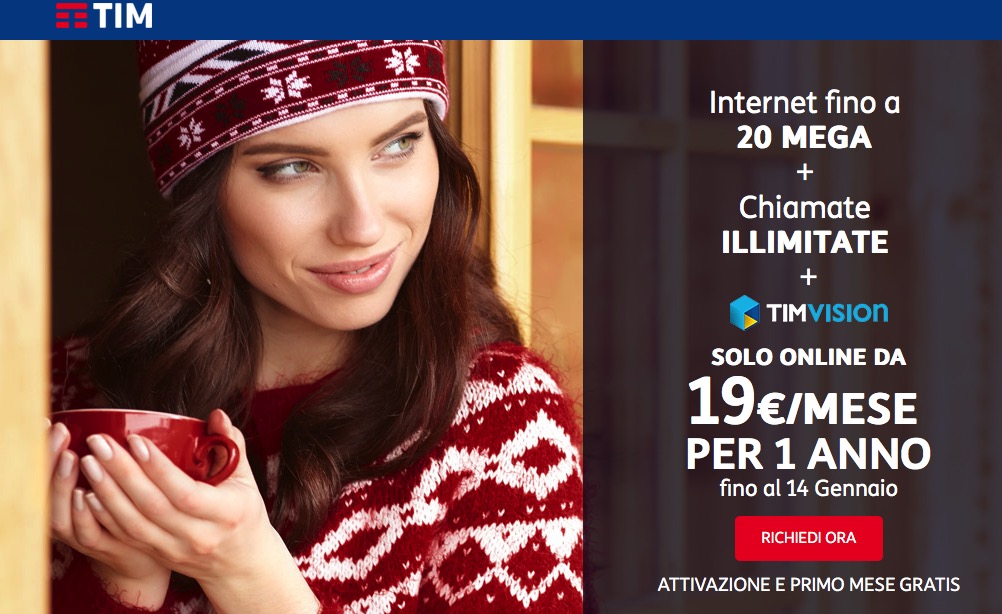 Nuova offerta per l'ADSL Smart Casa di TIM