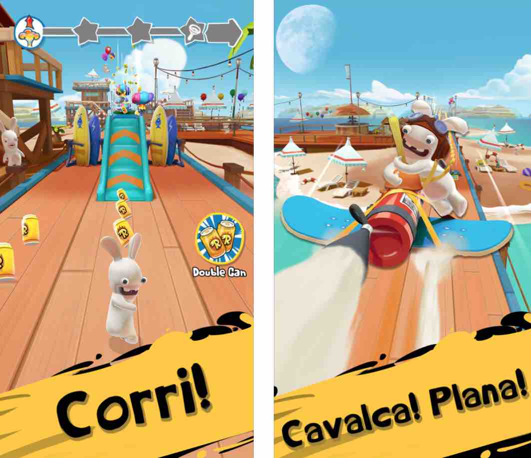 Ubisoft lancia il nuovo Rabbids Crazy Rush su App Store