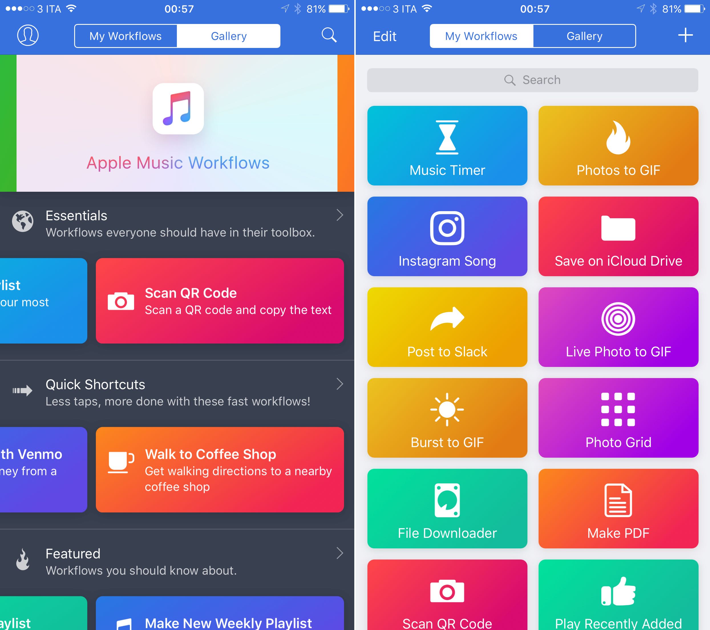 Workflow ha cambiato il modo di gestire le operazioni su iOS? - iPhone ...