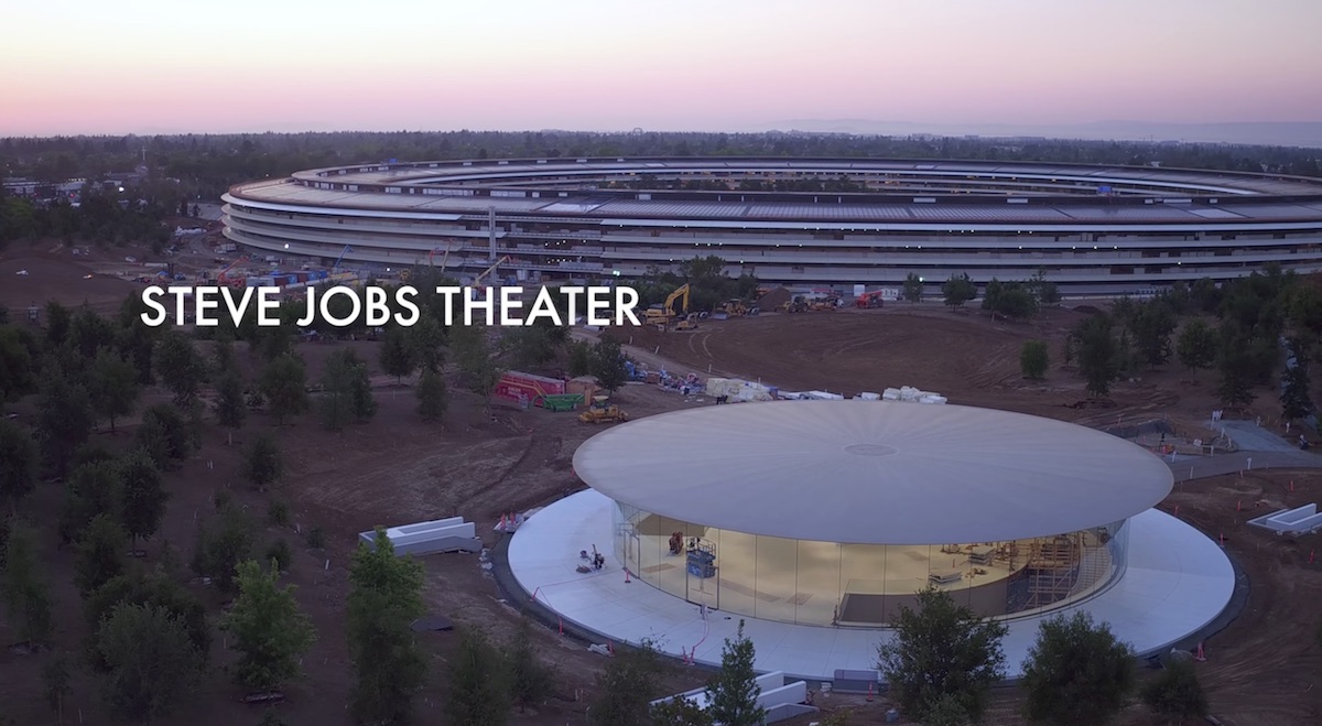Apple Park, un nuovo video si concentra sullo Steve Jobs Theater
