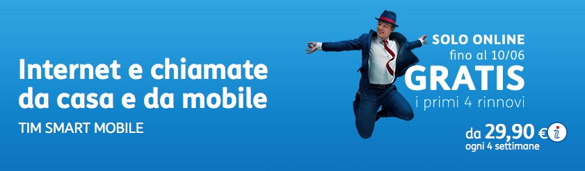 TIM ADSL, 4 mesi in regalo!