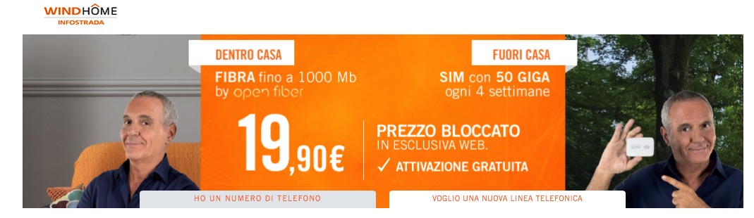 Wind Infostrada, attive nuove promozioni per ADSL e Fibra!