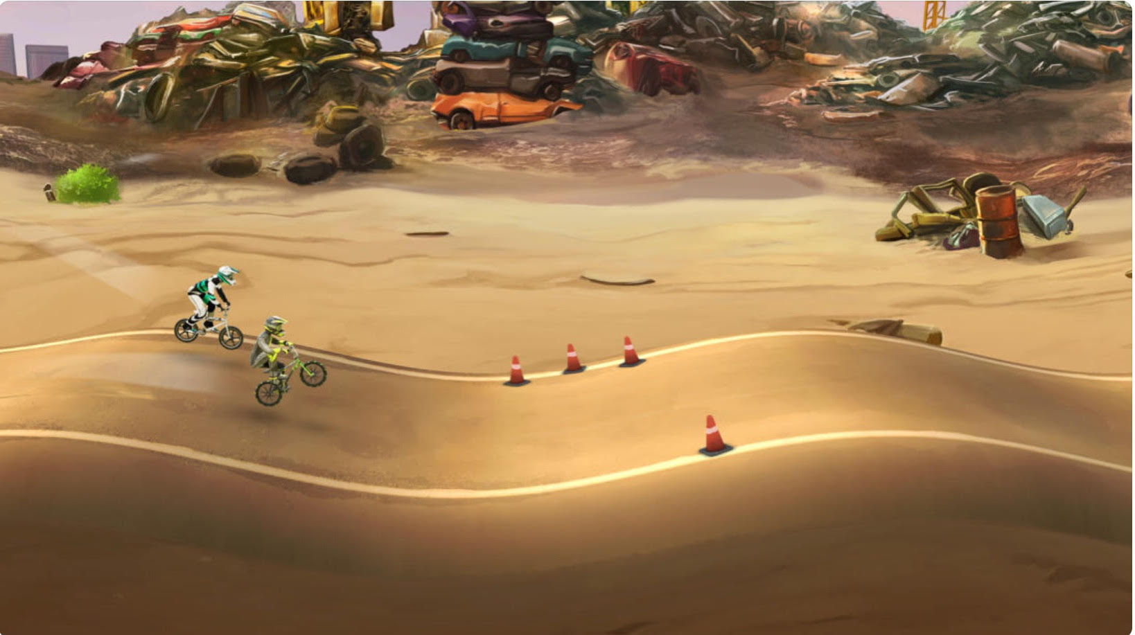 Mad Skills BMX 2: side scrolling game sulla mitica BMX - iPhone Italia