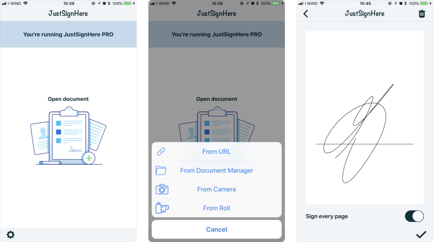 Just Sign Here, un'app gratuita per firmare PDF e immagini - iPhone Italia