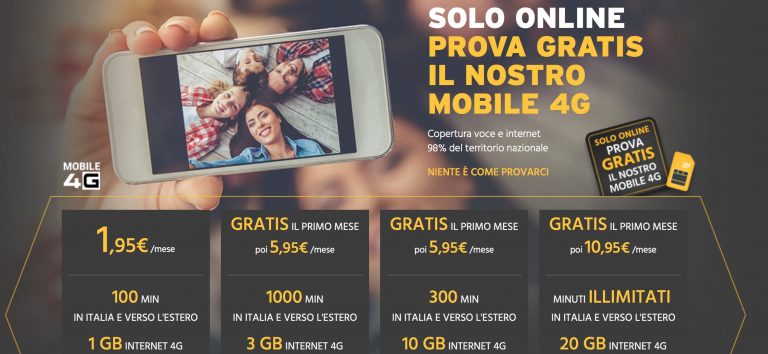 Fastweb Mobile, offerte da 1.95€ al mese con internet 4G! - iPhone Italia